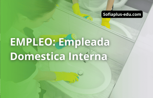 Trabaja Como Empleada Domestica Interna